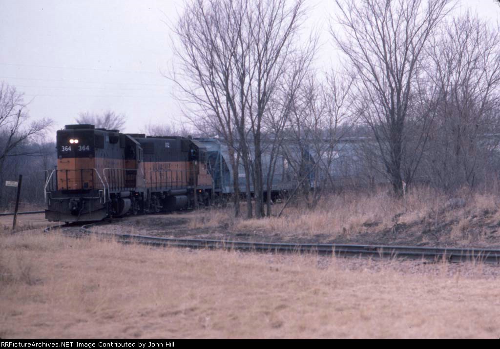 1419-07 MILW Shakopee local rounds wye from CNW/Louie to CNW Omaha